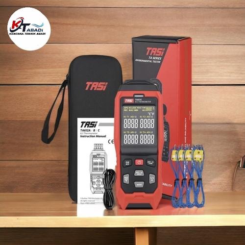 Jual Thermocouple 4 Channel Data Logger TASI TA612C Thermometer K Type ...