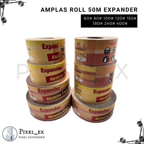 Jual Amplas Roll Meteran / Amplas Gulungan 50M (Pixel Tool) - Grid 150 ...