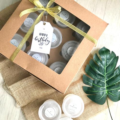 Jual Hampers Box 9 Mini Puding Kelapa Coconut Pudding dan Air Kelapa ...