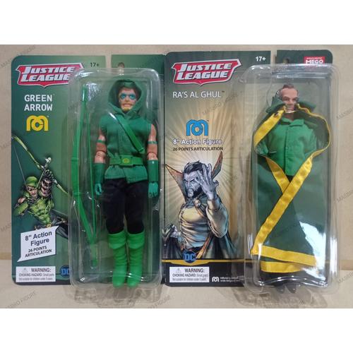 Jual Green Arrow Ra's Al Ghul DC Justice League Mego 8-Inch Action ...