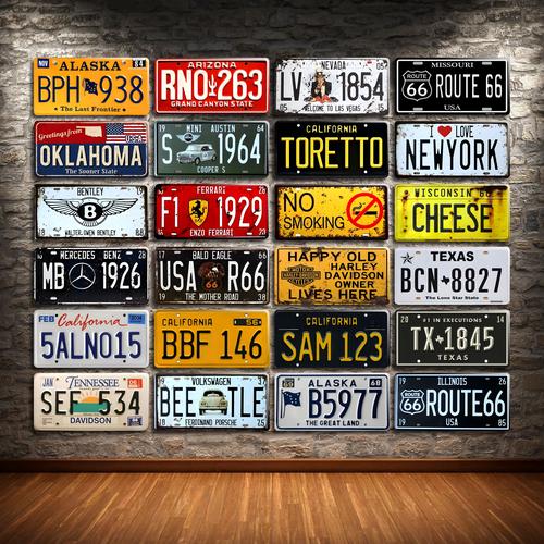 Jual HIASAN DINDING RETRO PLAT KENDARAAN - p24 - Kab. Bangli ...