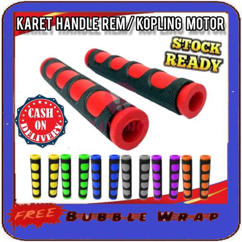 Jual 009 Karet Handle Rem Motor - Biru - polos kuning - Jakarta Utara ...