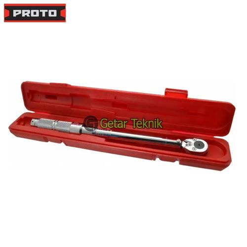 Jual Kunci Torsi Proto J6008C Micrometer Torque Wrench 16 to 80ft-lb ...
