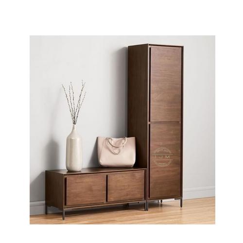 Jual set almari baju pakaian minimalis 1 pintu include rak laci kayu ...