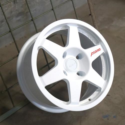 Promo Velg Mobil ASTRO Rally 0140 15X7.0 4X114.3 ET.38 WHITE Cicil 0% ...