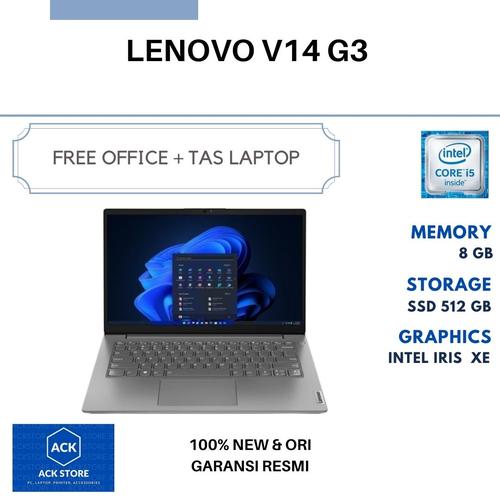 Jual Lenovo V14 G3 IAP APID Intel i5-1235U 8GB 512GB 14"FHD IrisXe W11 ...