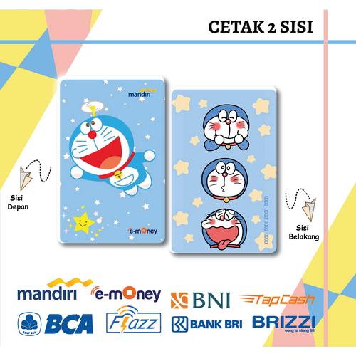 Jual KARTU EMONEY DESIGN ANIME DORAEMON BLUE MANDIRI BCA BNI BRI - 2 ...