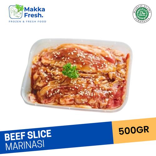 Jual beef slice marinasi daging - teriyaki 500gr - Kota Depok ...