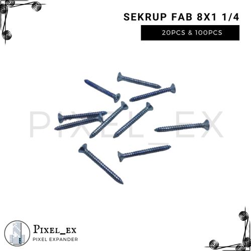 Jual Skrup Sekrup Kayu Self Tapping Screw Expander Sekrup S10 FAB 8x1 1 ...
