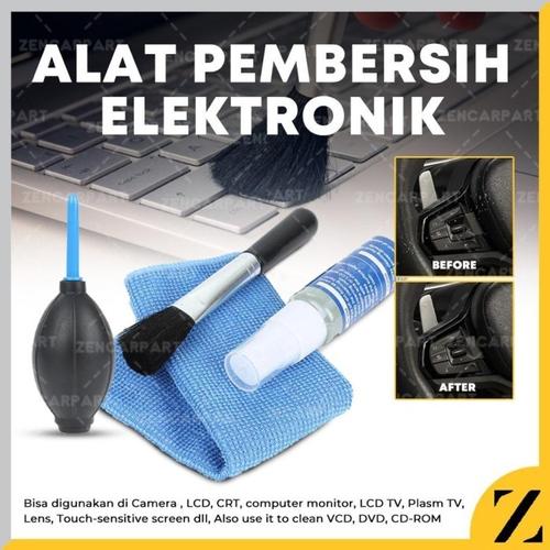 Jual Alat Pembersih Laptop Kit Screen Keyboard Spray Kuas Sikat Blower ...