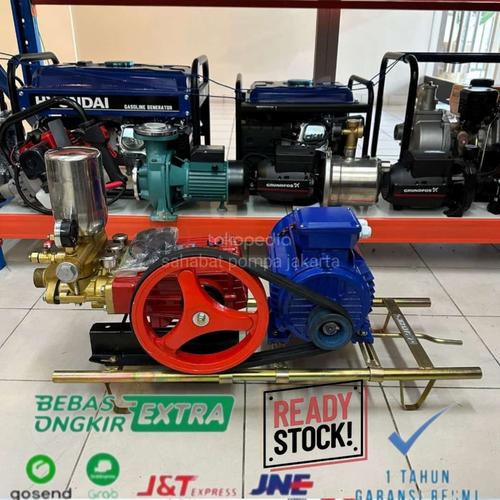 Jual Power sprayer kit SANCHIN SCN 45 dengan dinamo 5Hp 3phase mesin ...