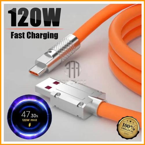 Promo Kabel Type-C | Iphone Lightning|Micro 120W 6A Cable Data Fast ...