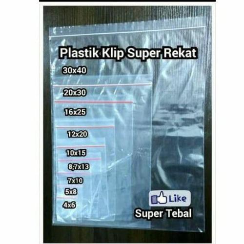 Jual Plastik klip besar isi 100 lembar - 16x25 - Jakarta Pusat ...