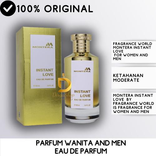 Promo FRAGRANCE WORLD MONTERA INSTANT LOVE EDP For Women And Men - Kota ...