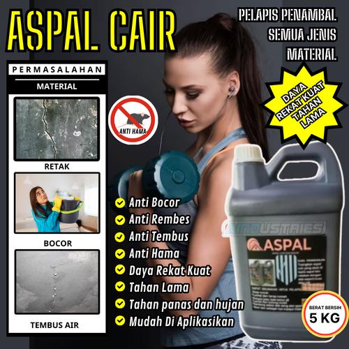 Promo Cat Pelapis Dinding Anti Hama Aspal Cair 5kg Daya Rekat Kuat ...