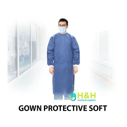 Jual Protective Gown Soft / Surgical Gown/Apron Lengan Panjang /APD ...