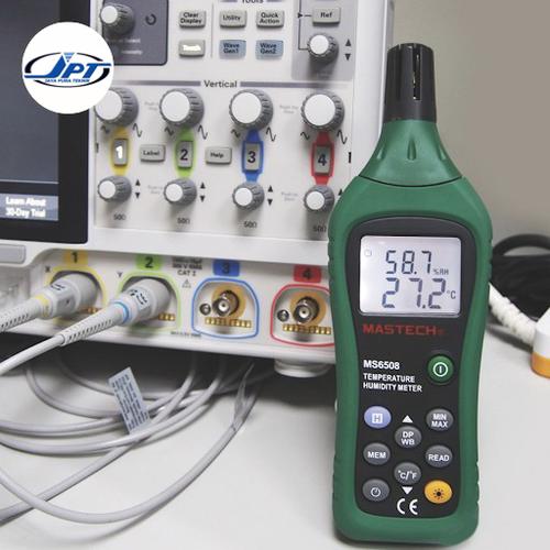 Jual MS6508 Mastech Thermometer Humidity Wet Bulb Dew Point Data Logger ...