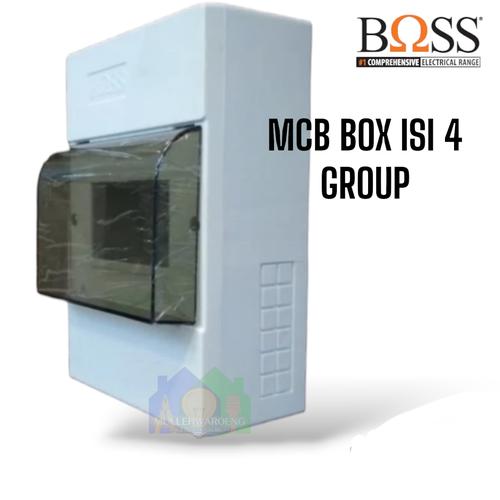 Jual MCB BOX 4 GROUP OUTBOW SURFACE MOUNTING BOSS VIRES BMES4TR ...