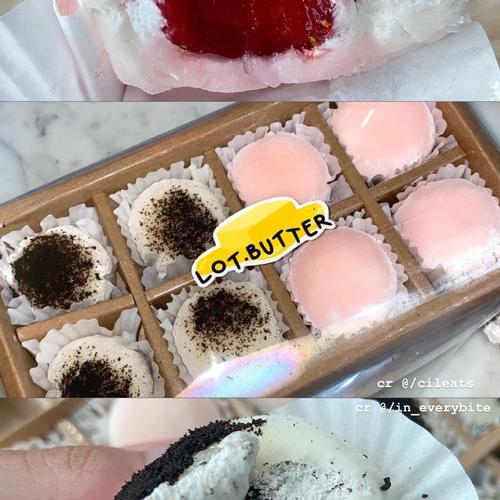 Jual Daifuku Mochi Lot Butter (Jastip) Wajib Baca Deskripsi - Isi 8 MIX ...