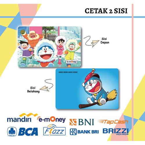 Jual E-Money Emoney Etoll MANDIRI BCA BNI BRI Anime Doraemon - 2 SISI ...