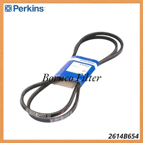 Jual 2614B654 Perkins Genuine V-Belt Belting 2 Pcs - V Belt 1 Set ...