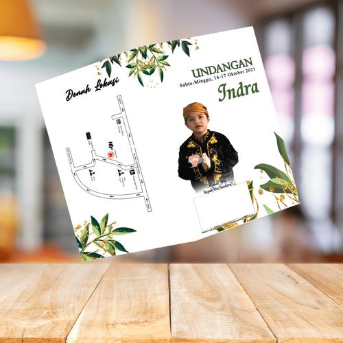 Jual Undangan sunatan khitanan harga murah proses cepat dan hemat kode ...