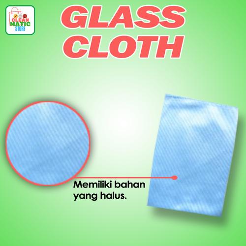 Jual Clean Matic - Kain Lap Glass Cloth - Biru Muda - Kota Tangerang ...