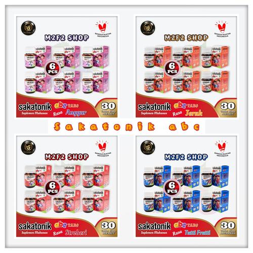 Jual Sakatonik ABC Tabs Hisap Multivitamin Anak Botol - 30 Tablet (6 ...