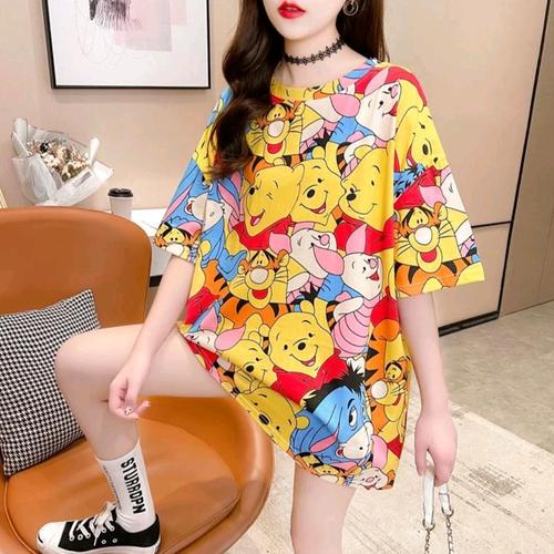 Jual Kaos winnie the pooh jumbo baju winnie the pooh jumbo kaos wanita ...