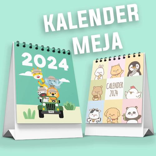 Jual KALENDER 2024 / KALENDER MINI / KALENDER MEJA/ KALENDER AESTHETIC ...