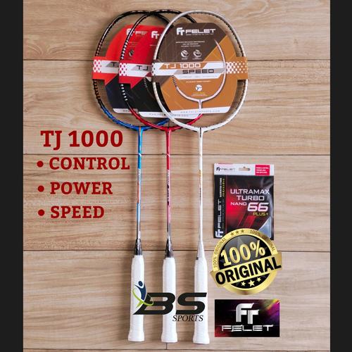 Jual RAKET BADMINTON FELET TJ 1000 TJ1000 CONTROL POWER SPEED ORIGINAL ...