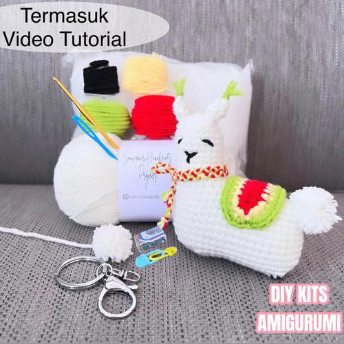 Jual DIY Crochet Alpaca Kit - Paket DIY Kits Crochet - Paket Rajut ...