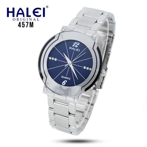 Jual JAM TANGAN HALEI ORIGINAL CASUAL PRIA/WANITA WATER RESIST - Black ...