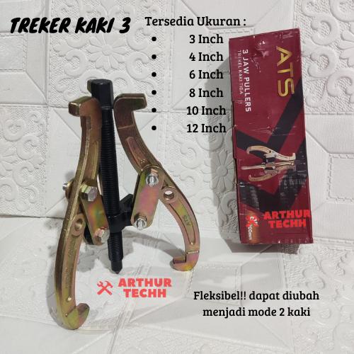 Jual Treker Kaki 3 ATS 3" 4" 6" 8" 10" 12" Inch | 3 Jaw Puller - 3 Inch ...