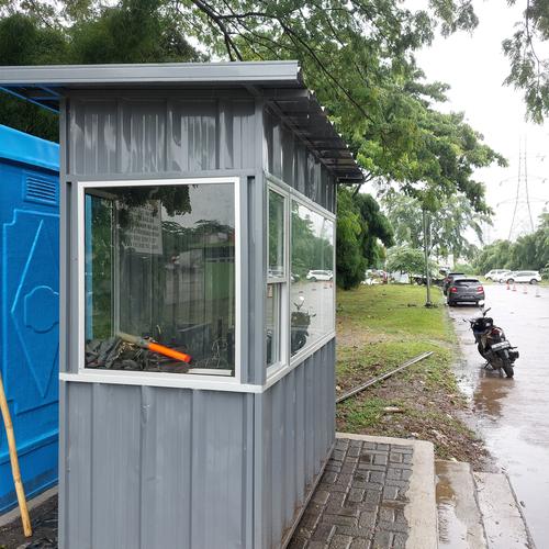 Jual pos jaga perumahan keren minimalis - Jakarta Utara - indo booth ...