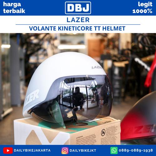 Jual HELM SEPEDA LAZER VOLANTE KINETICORE HELMET SEPEDA TT - MT WHT ...