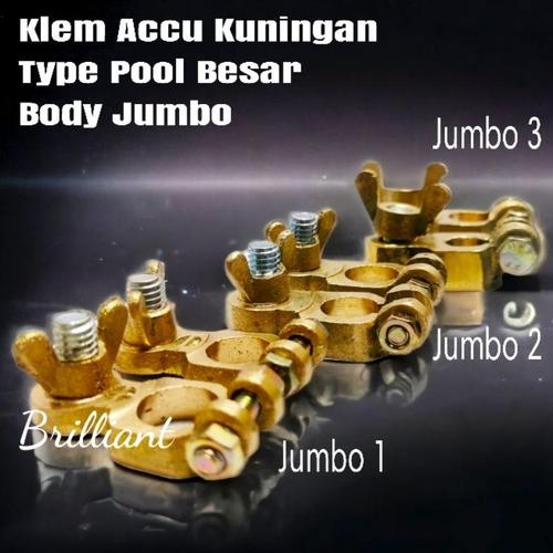 Jual Klem Pool Accu / Aki - Kuningan - Ukuran Kecil / Besar / Jumbo ...