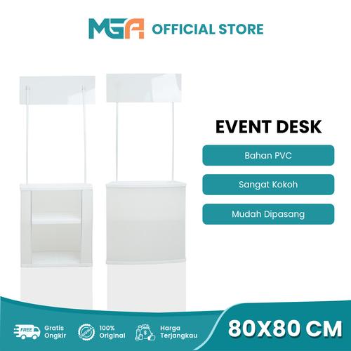Promo EVENT DESK / MEJA PROMOSI / MEJA PAMERAN / BOOTH PORTABLE AKRILIK ...