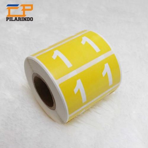 Jual Stiker & Label - Stiker Angka Rekam Medis / Label Angka 0-9 Isi ...