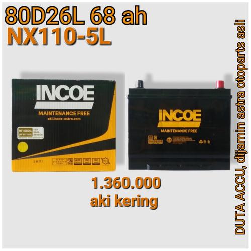 Jual INMF-NX110-5L/80D26L INCOE MF Astra Otoparts - Kab. Sidoarjo ...