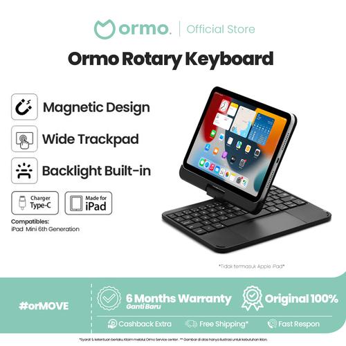 Promo Ormo Rotary Keyboard Case 8.3" & 11" for iPad Pro 11" iPad Air 4 ...