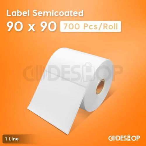 Jual Stiker & Label - Label Barcode 90 X 90 Mm Label Semicoated 90X90 ...