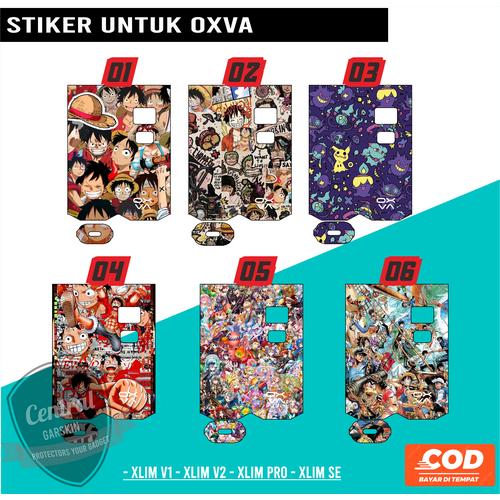 Jual Sticker Garskin Skin OXVA XLIM PRO XLIM 2 SE one piece bisa custom ...