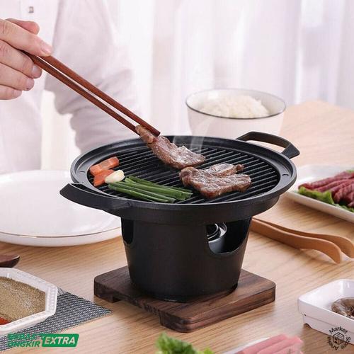Jual Alat Panggang BBQ Arang Japanese Grill Stove Wooden Base - Kota ...
