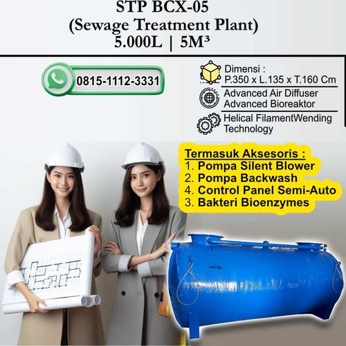 Jual Septictank Biotank IPAL STP Biofil 5.000 Ltr 5M3 / Biotech Biotank ...