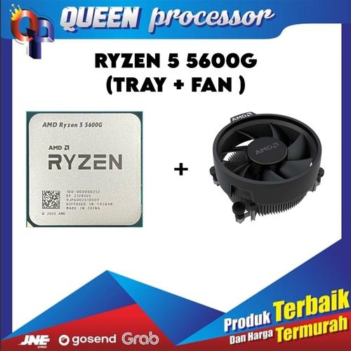 Jual PROCESSOR AMD RYZEN 5 5600G ( TRAY + FAN ) - Jakarta Pusat ...
