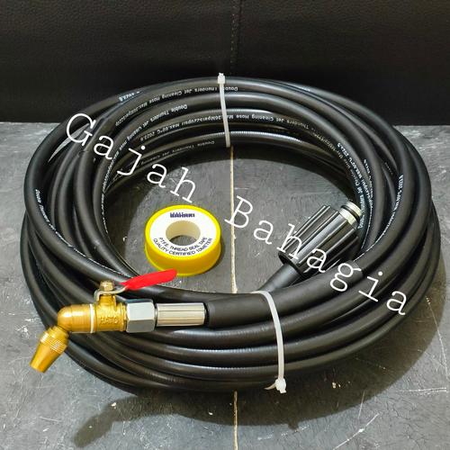 Jual Paket selang steam jet cleaner 5-25m + Nozel Bengkok cuci AC ...