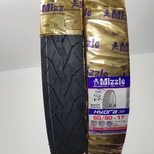 Jual Ban Mizzle Hydra 60/80-17 racing drag compound (ban kotak) Tube ...