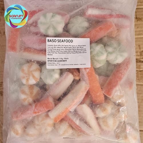 Jual Baso Seafood Mix Steamboat Bakso Mix 1 kg - Jakarta Utara ...