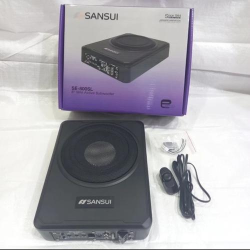 Jual Sansui SE-800SL Sub Aktif Kolong Subwoofer 8 Inch Mobil - Kab ...